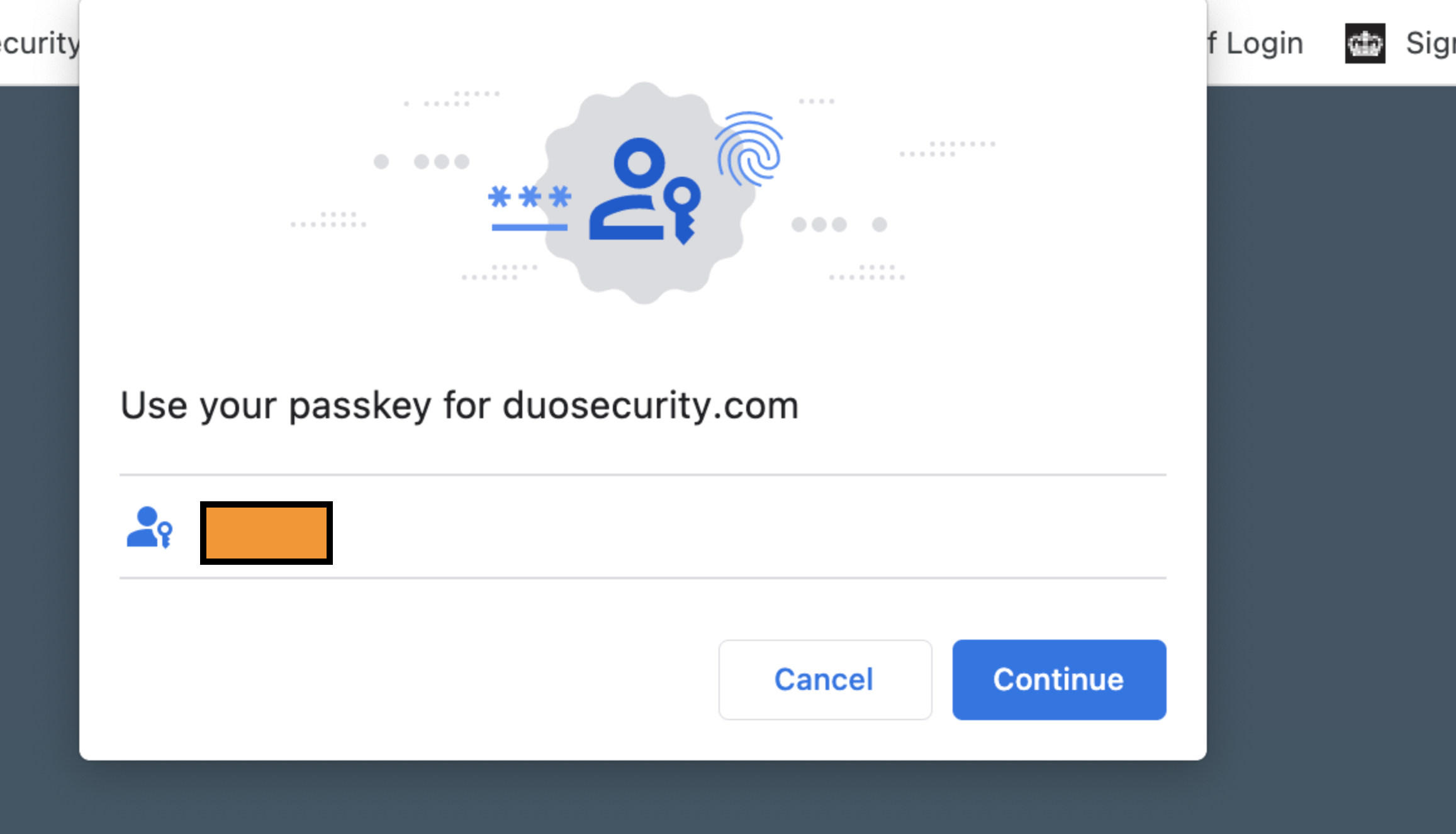 Why am I being prompted to use a passkey to authenticate to Duo when I ...