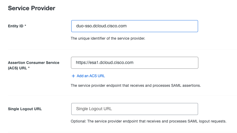 Guide to protecting Cisco Secure Email with Duo Single Sign-On