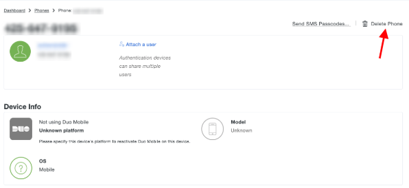 What should I do if my authentication device is lost or stolen?