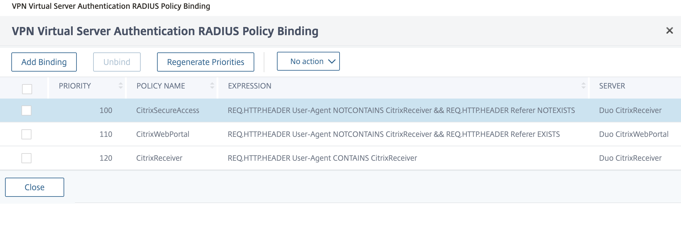 Guide to Duo support for the Citrix Secure Access or Citrix Gateway VPN ...