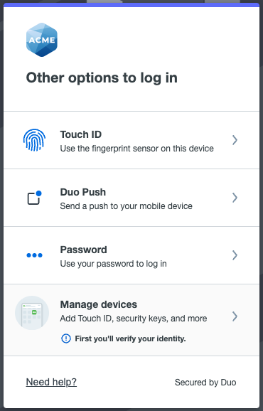 How do I enroll a security key for Duo Passwordless after I already ...