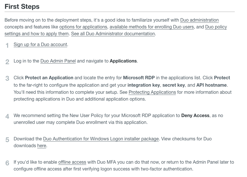 How do I download Duo application software?