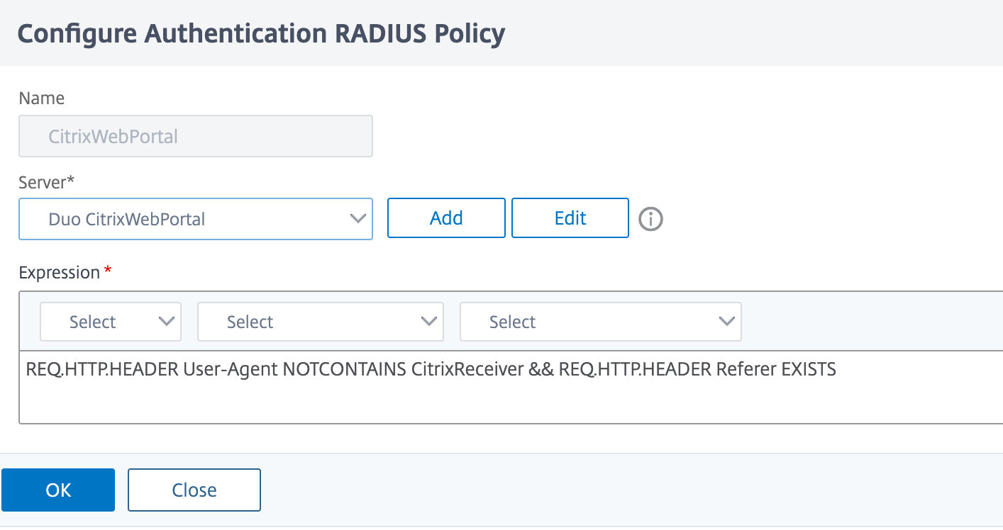 Guide to Duo support for the Citrix Secure Access or Citrix Gateway VPN ...