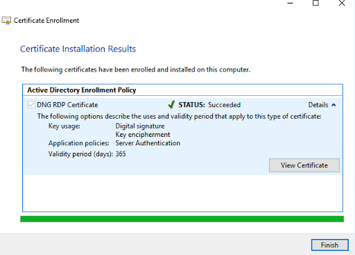 Guide to resolving certificate errors for RDP with the Duo Network Gateway