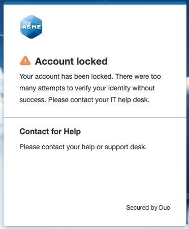 Guide to resolving locked out or "Disabled" status Duo user accounts in ...