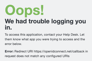 Guide to common Duo Single Sign-On for OIDC configuration errors