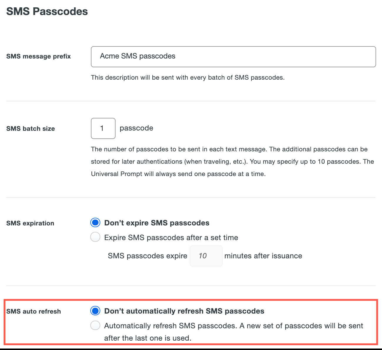 Why do I get two SMS passcodes after choosing SMS passcode ...