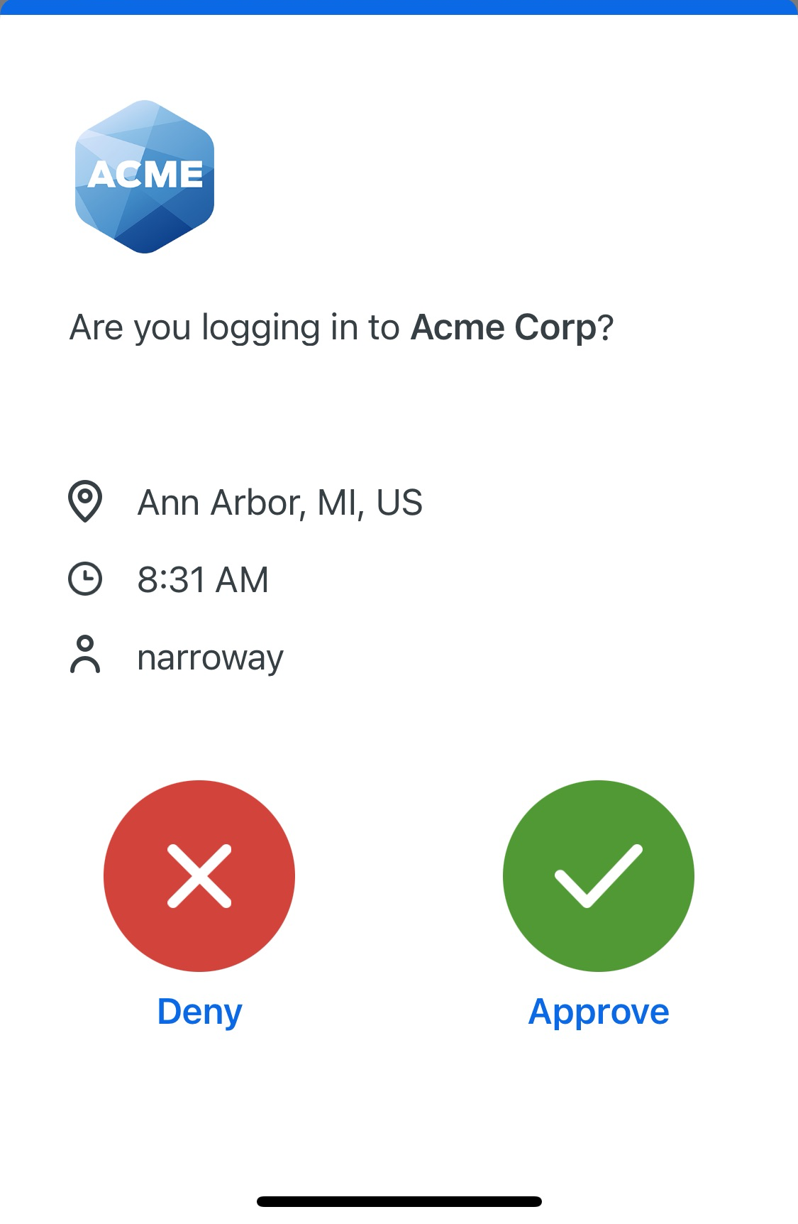 When is a fraudulent authentication report sent to administrators?